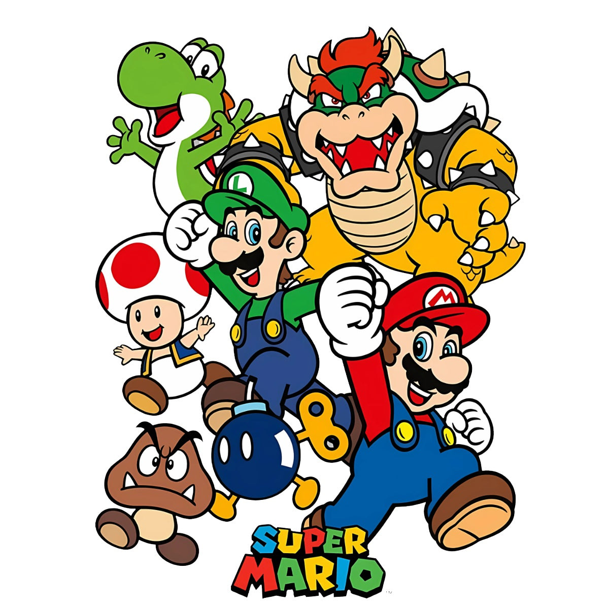 Super Mario and Characters 1 – DMDCreations