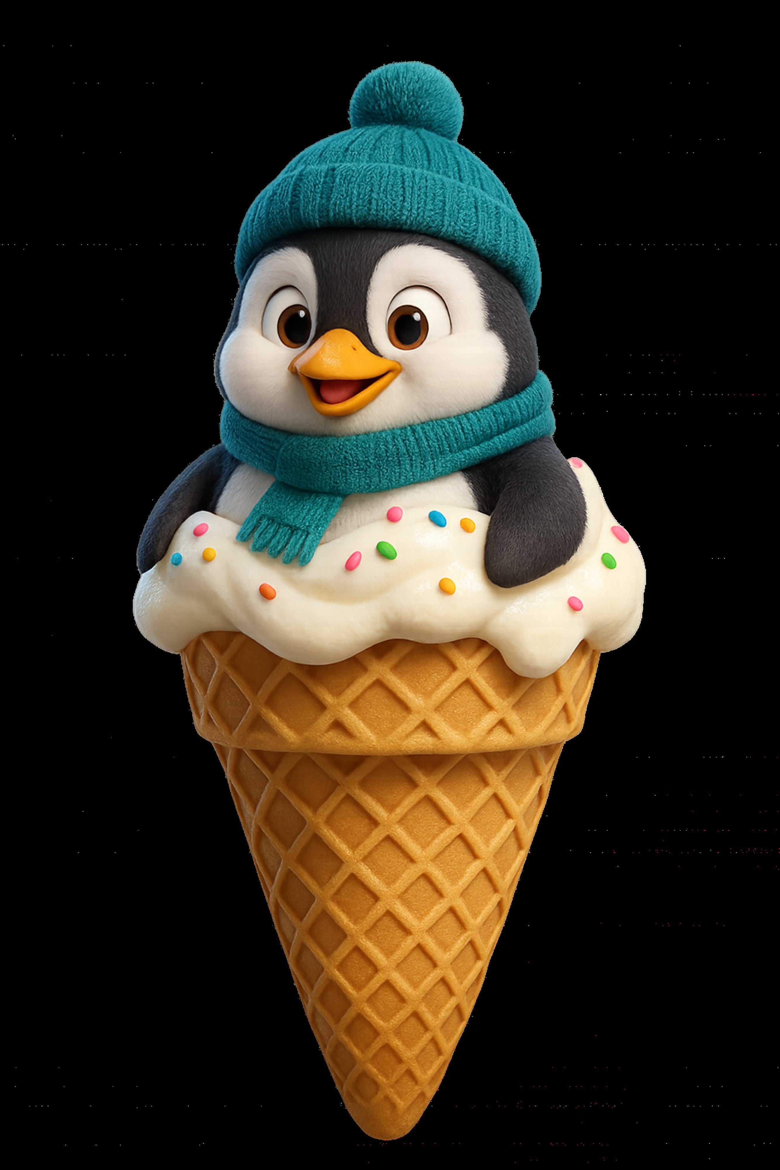 Ice Cream Penguin – DMDCreations