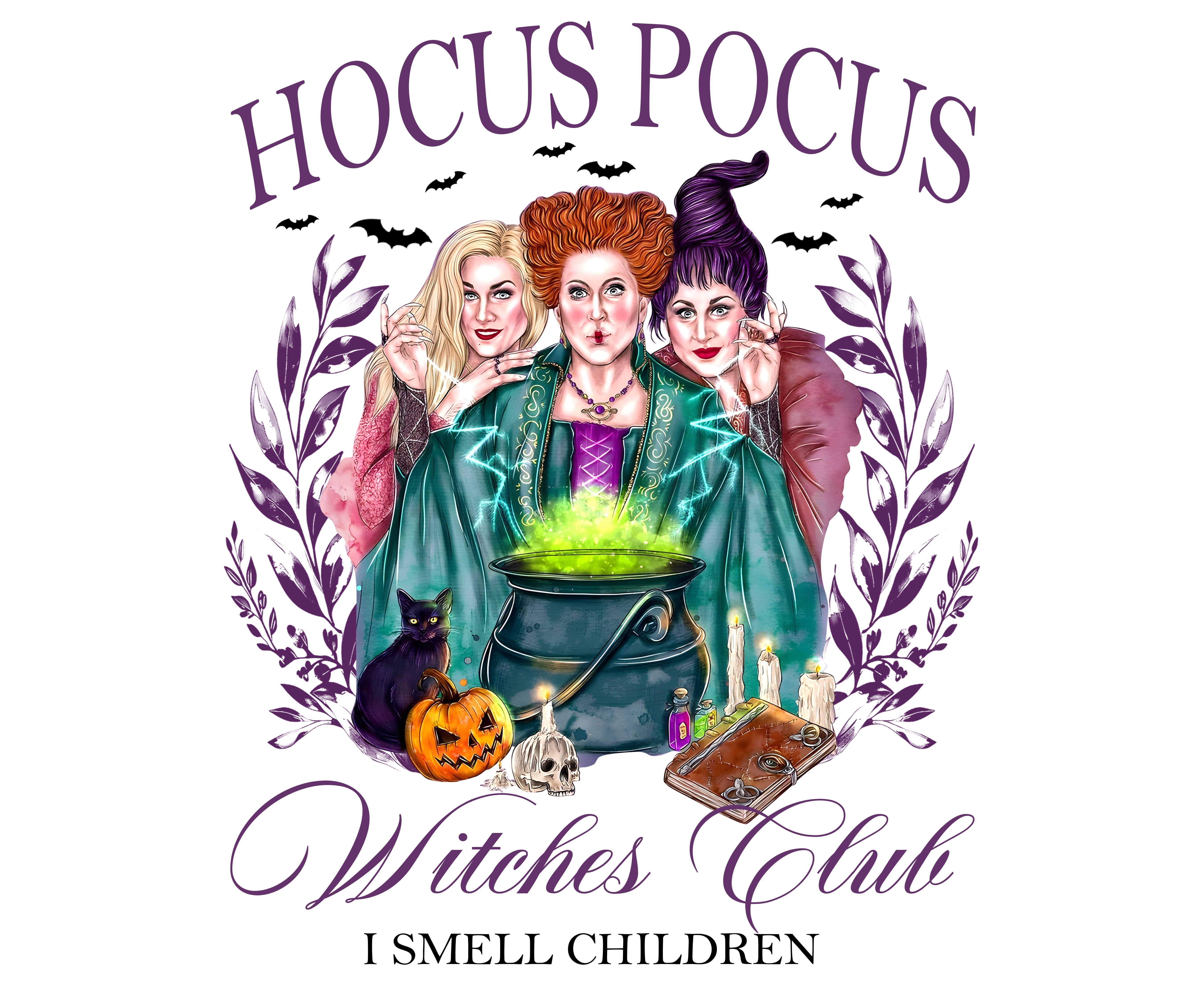 Hocus Pocus Witches Club – DMDCreations
